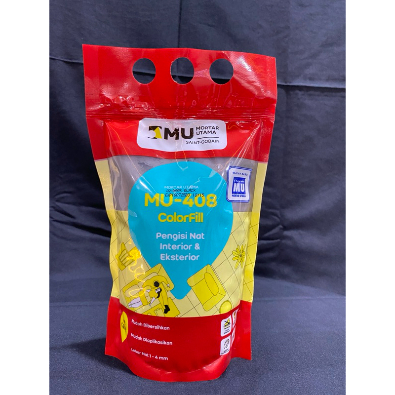 Jual Mortar Umtama MU-408 PowerBathroom Pengisi Nat Keramik 1kg Murah ...