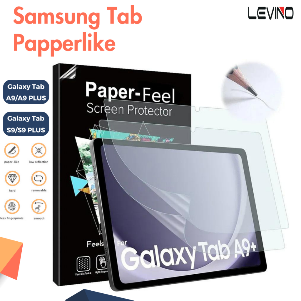 Jual Paperlike For Samsung Galaxy Tab A9 A9 PLUS 11 Inch S9/S9FE S9PLUS ...