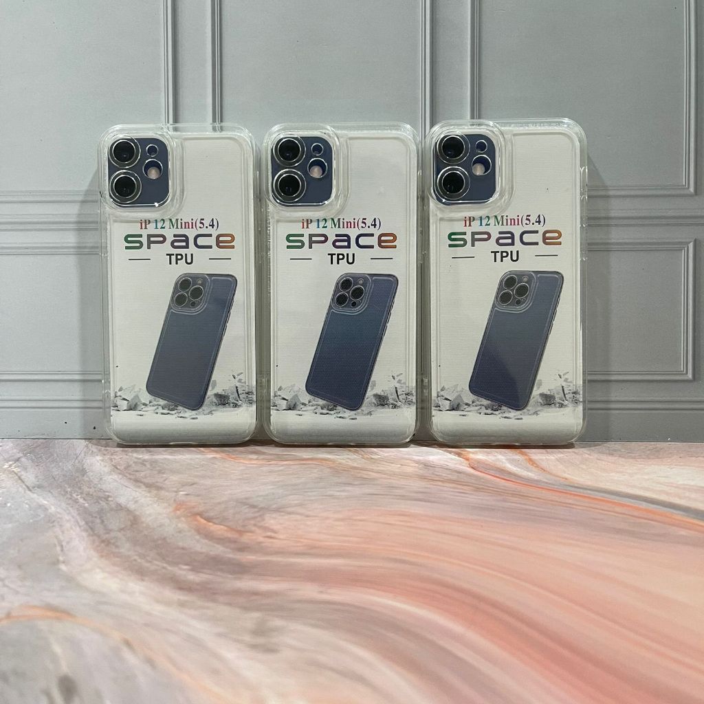 Jual Case Ip 12 MIni 12 12 Pro 12 Pro Max Clear Bening SoftCase SPACE ...