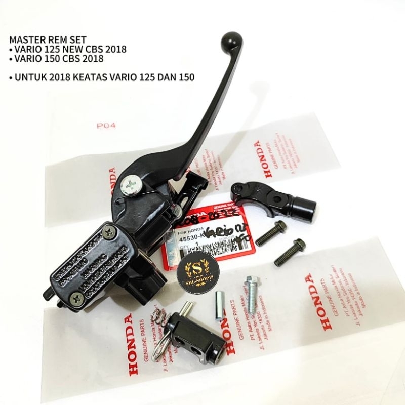 Jual Master Rem Atas Vario 150 New Cbs 2018-Sekarang dan Vario 125 New ...