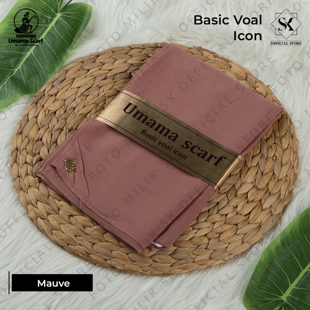 Jual Kerudung BASIC VOAL JAHIT Umama Scarf Jilbab Hijab Kerudung ...