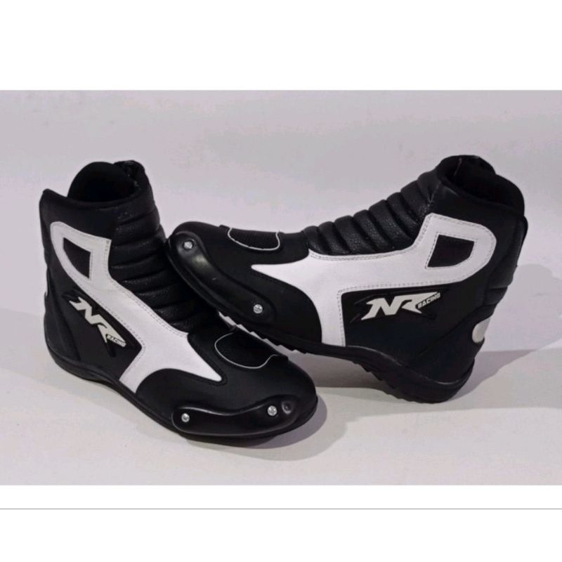 Jual SEPATU TOURING PRIA/BOOTS SAFETY PENGENDARA MOTOR NR2 | Shopee ...