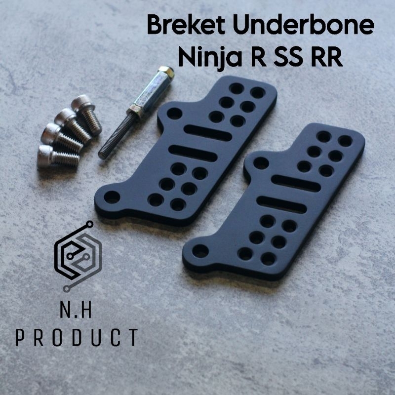 Jual Breket Footstep Underbone Ninja R SS RR Footstep Adaptor Footstep ...