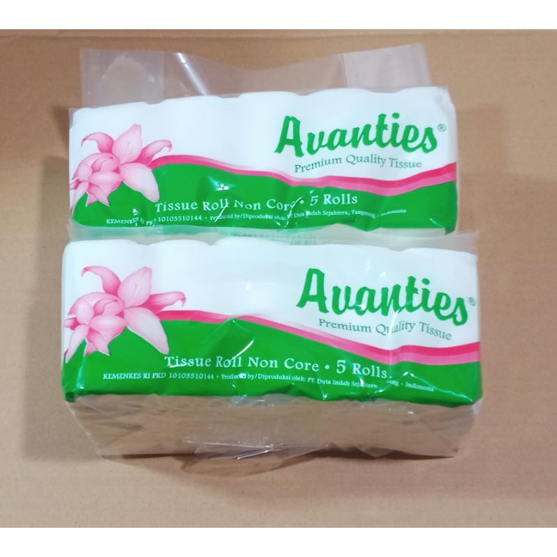 Jual Tissue Gulung Avanties Noncore isi 5 roll/Tisu Gulung Tanpa Tulang ...