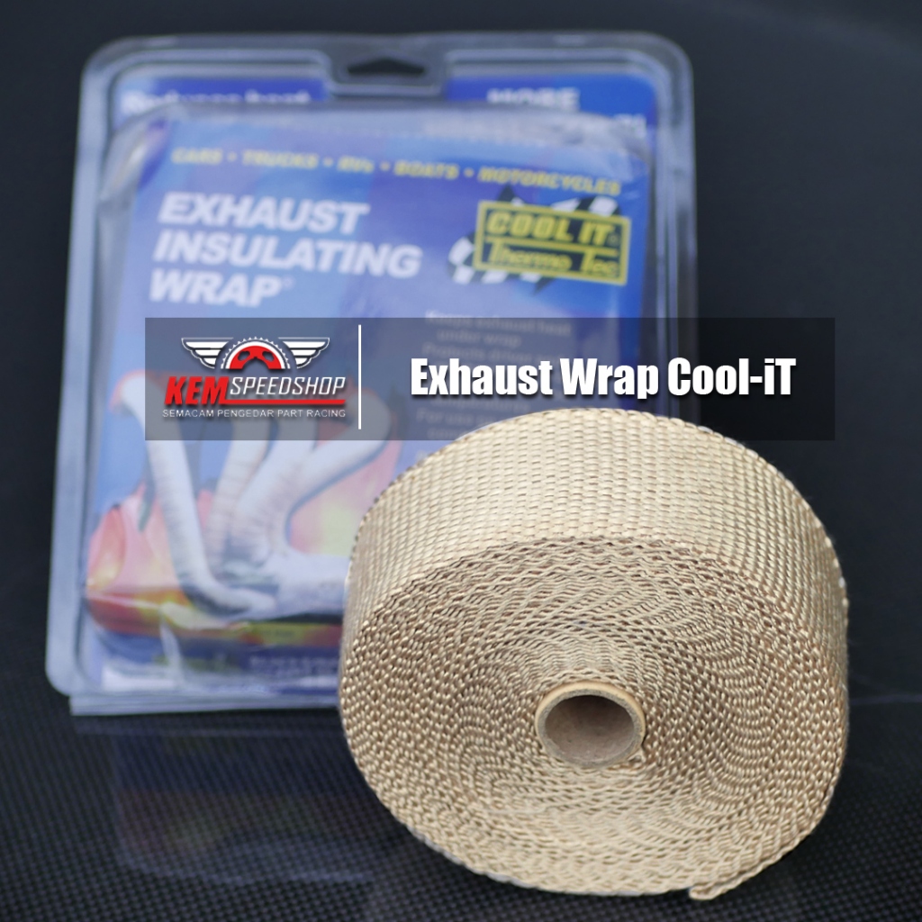 Jual Wrap Knalpot Anti Panas - Bungkus Header Mobil Motor Trail Offroad ...