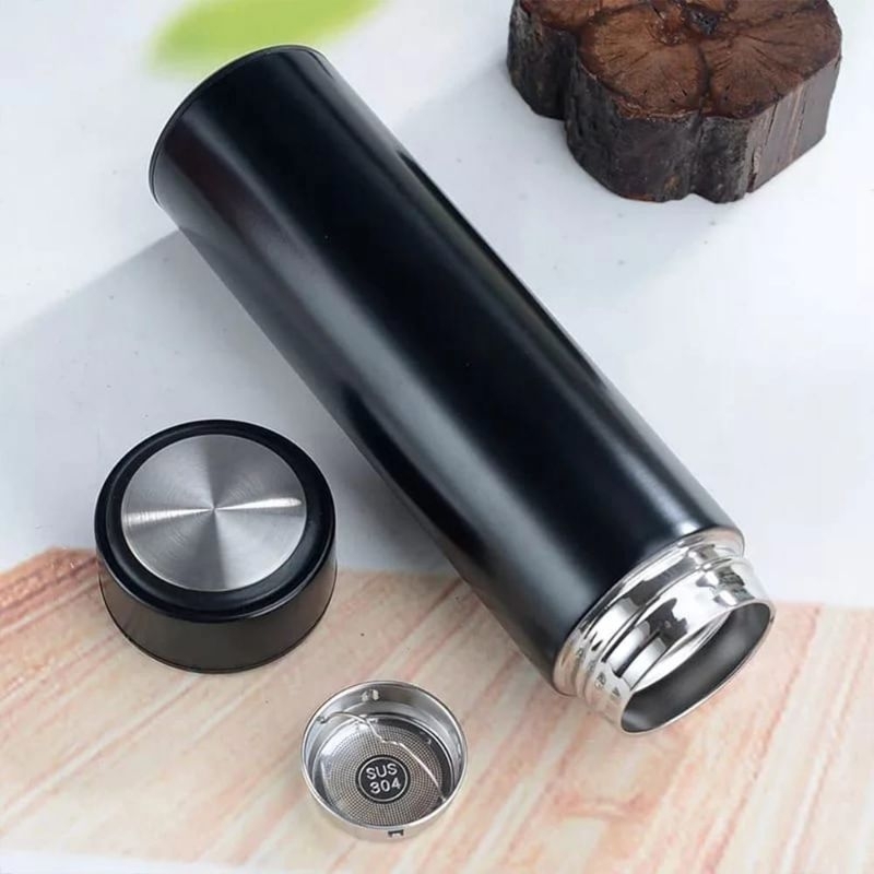 Jual Tumbler Stainless steel Smart Led Suhu Custom Nama Logo | Botol ...