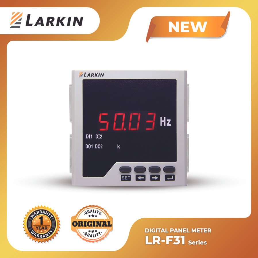 Jual Larkin LR-F31 Digital Frequency Panel Meter Hz Hertz LRF31 | Shopee Indonesia