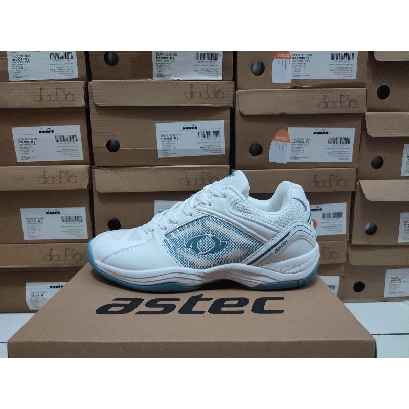 Jual Sepatu Astec EVOLIS 3 Badminton Original - White | Shopee Indonesia