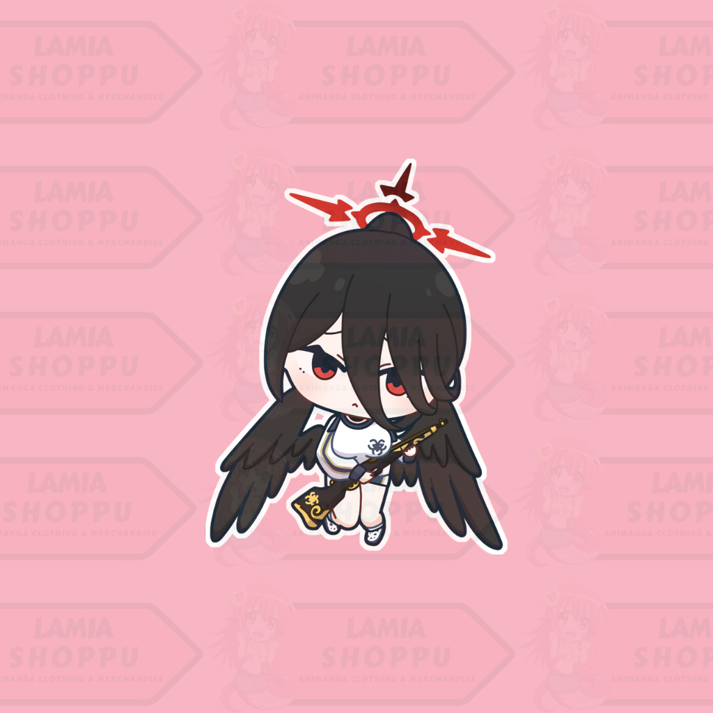 Jual Sticker Blue Archive | Stiker Vynil Anime Blue Archive Chibi ...