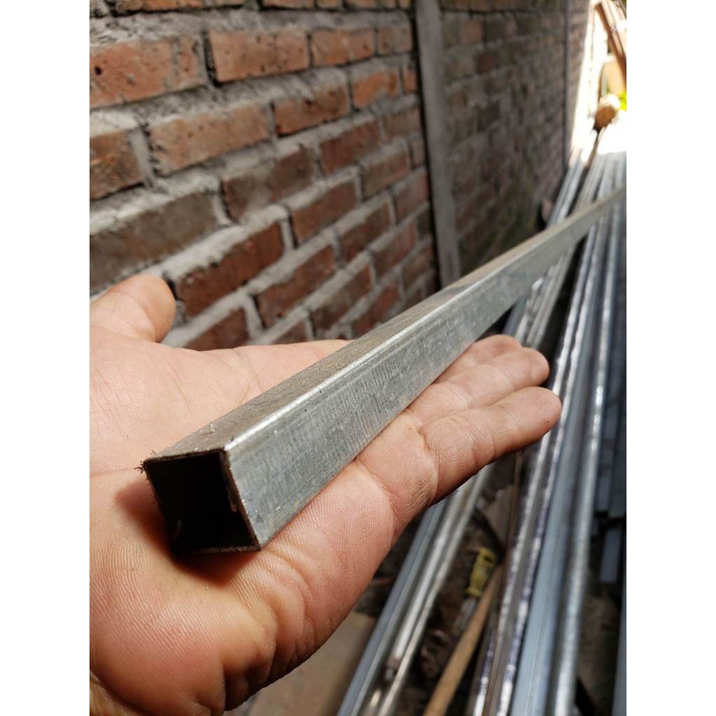 Jual Besi Hollow Holo 20x20 mm (2x2 cm) tebal 0.8 mm Stall / Pipa Kotak ...