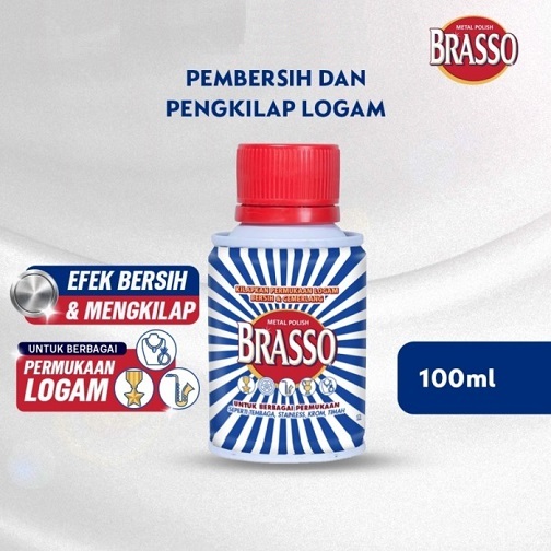 Jual BRASSO METAL POLISH PENGKILAP LOGAM Braso Brasso Metal Polish ...