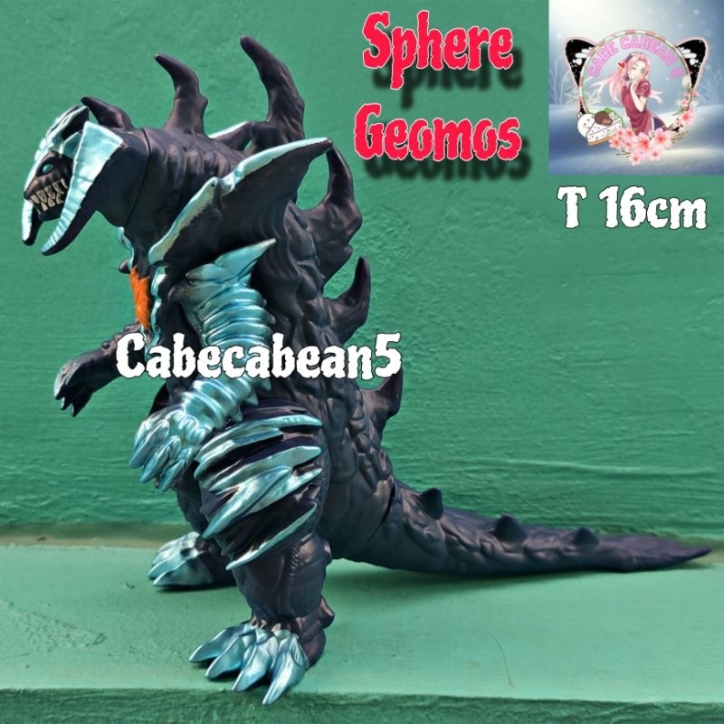 Jual Action Figure Kaiju Ultraman Sphere Geomos Monster Mainan | Shopee ...