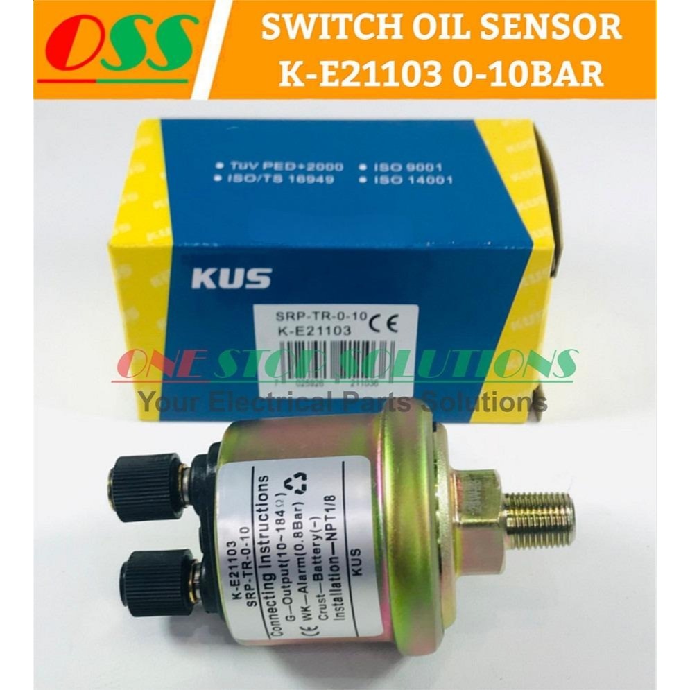 Jual SWITCH OLI SENSOR ORI KUS KE21103 K-E21103 0-10 BAR | Shopee Indonesia