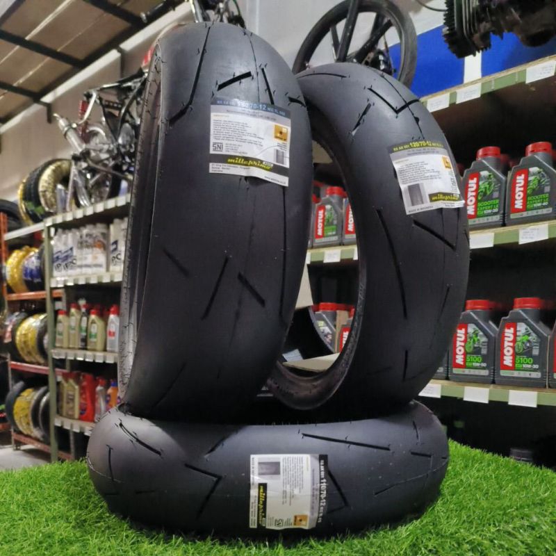 Jual BAN MOTOR ADX MILLEPRIMO 110/70-12 120/70-12 130/70-12 TUBELESS ...