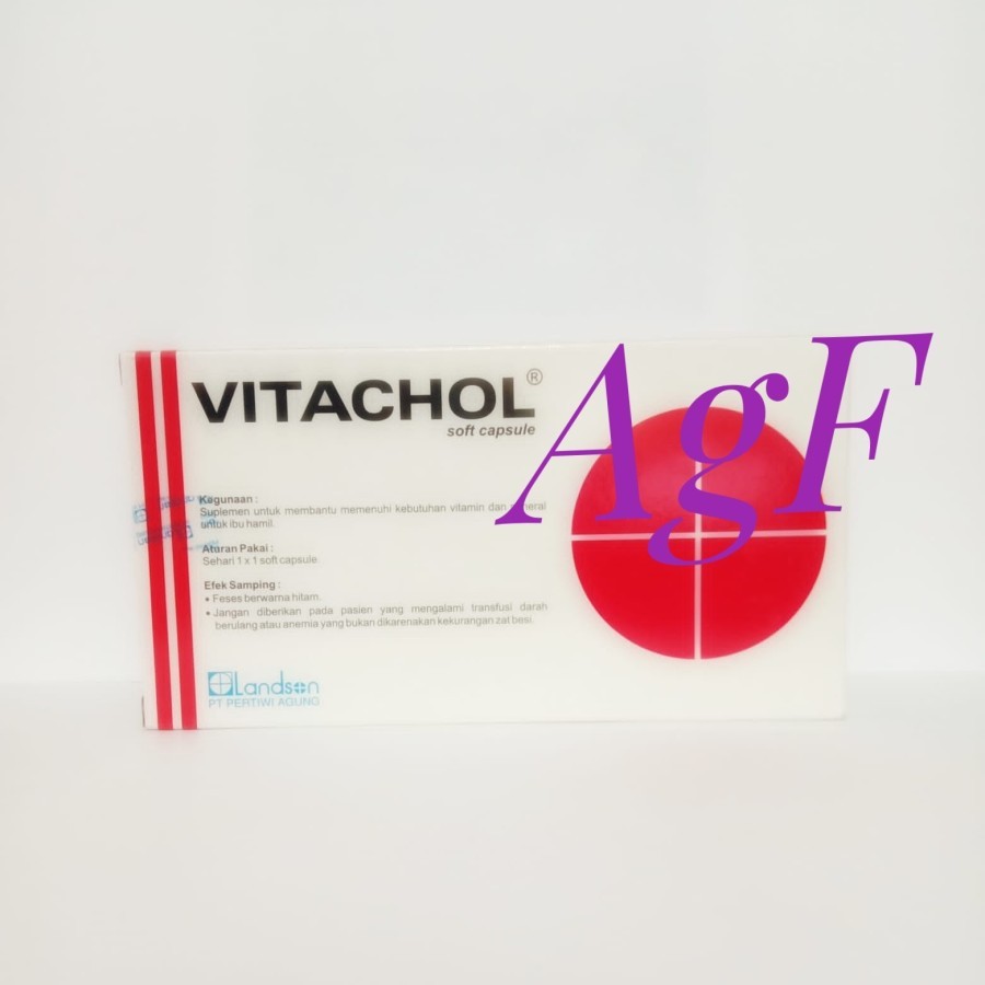 Jual Vitachol Soft Caps isi 50 (Landson) | Shopee Indonesia