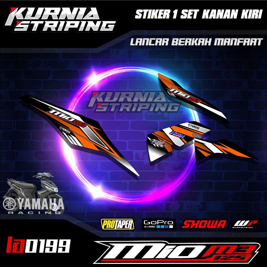 Jual Striping Sticker Variasi Motor Mio M3 Mio Z Mio 125 list variasi ...