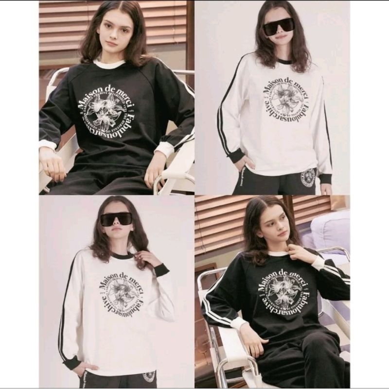 Jual Fabu archive maison de merci long sleeve - baju lengan panjang ...