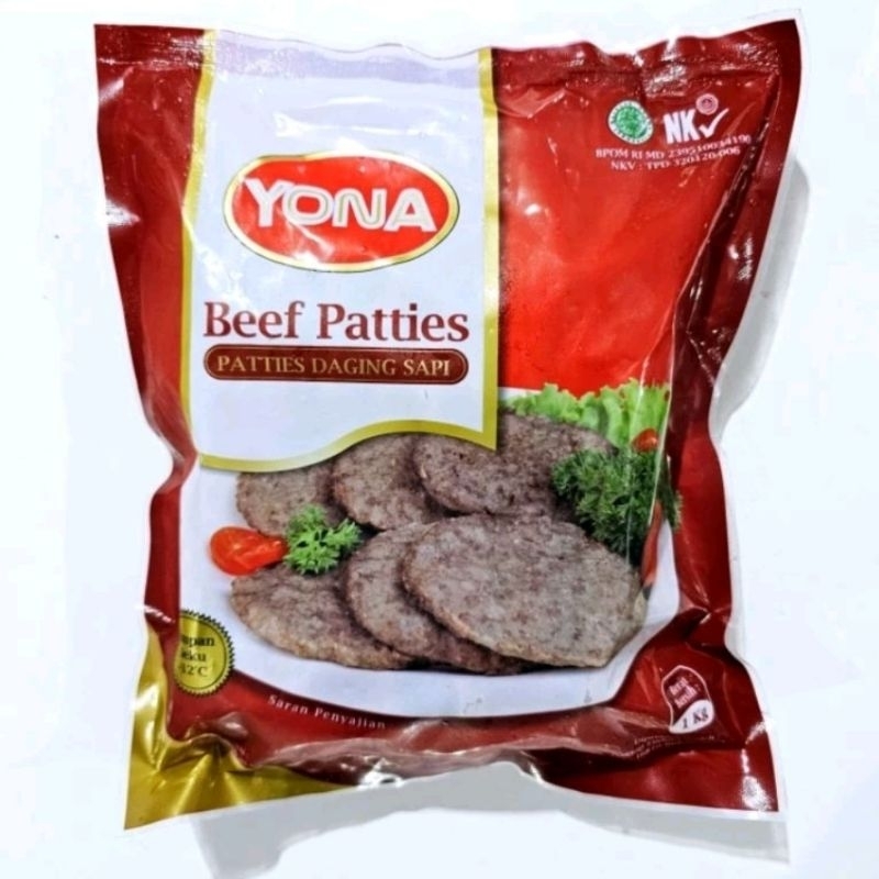 Jual YONA Beef Patties Isi 20 | Shopee Indonesia