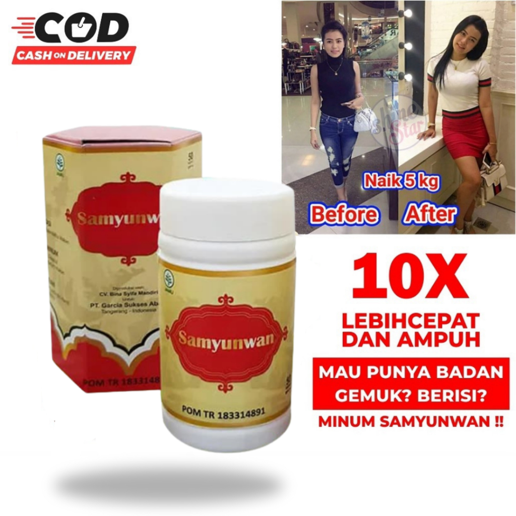 Jual Penggemuk Badan Samyunwan BPOM Penambah Berat Badan Obat Gemuk ...