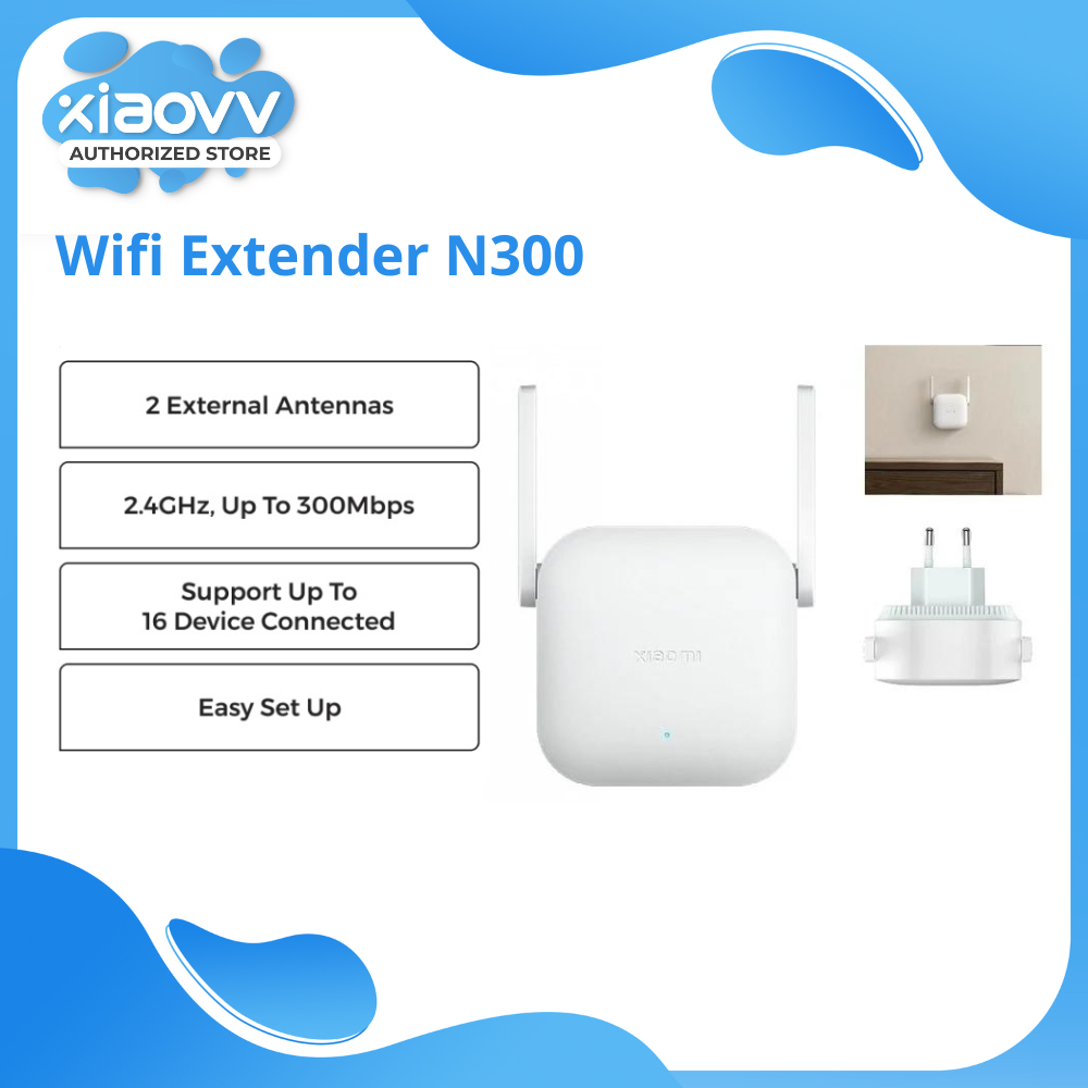 Jual Xiaomi WiFi Range Extender N300 Penguat Signal Wifi | Shopee Indonesia