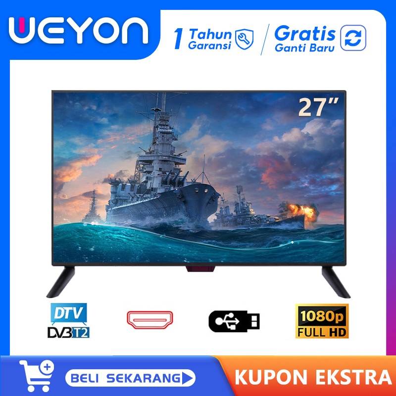 Jual Weyon Smart TV 27 inch/30 inch TV Android FHD TV LED 27/30 inch ...