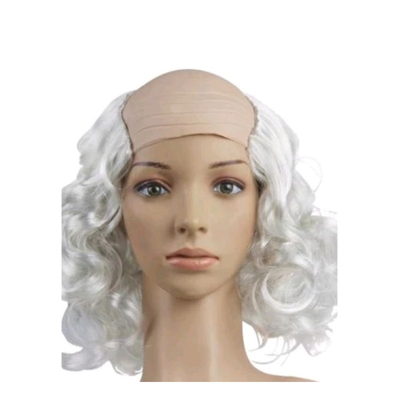 Jual WIG BOTAK SETENGAH RAMBUT GUNDUL KEPALA COSPLAY HEAD ALBERT ...