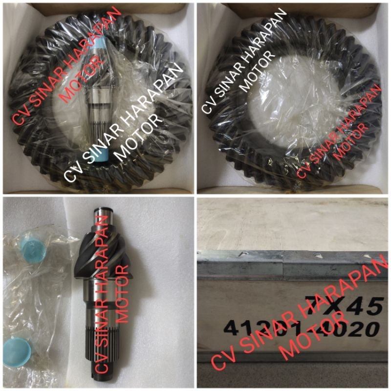 Jual GEARSET HINO 500 EURO 4 ON 2022 41201-4020 FINAL GEAR ASSY DEPAN 7X45 NEW | Shopee Indonesia