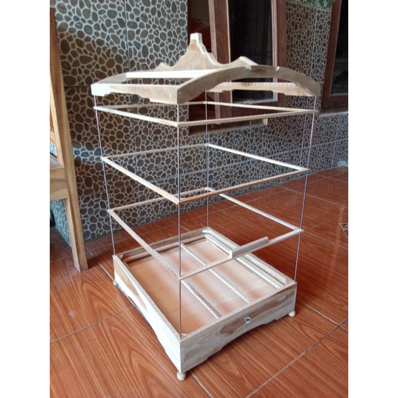 Jual Sangkar kotak No3 stenlis AMBRUKAN model diamond | Shopee Indonesia