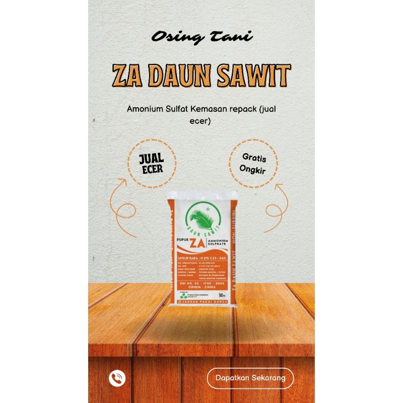Jual PUPUK ZA DAUN SAWIT JUAL ECER 5 KG | Shopee Indonesia