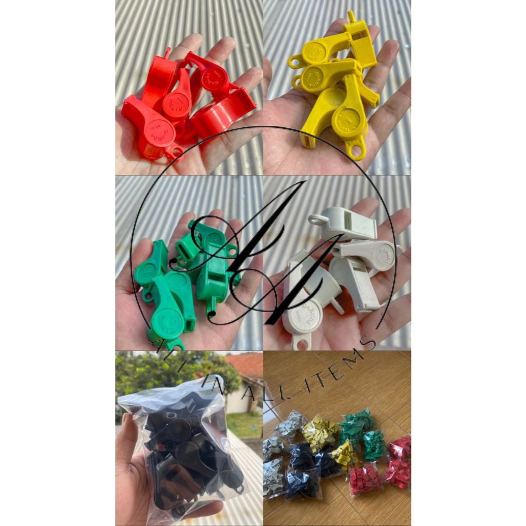 Jual Pluit Pramuka / (6 kodi) Peluit Plastik Pramuka / Atribut Pramuka ...