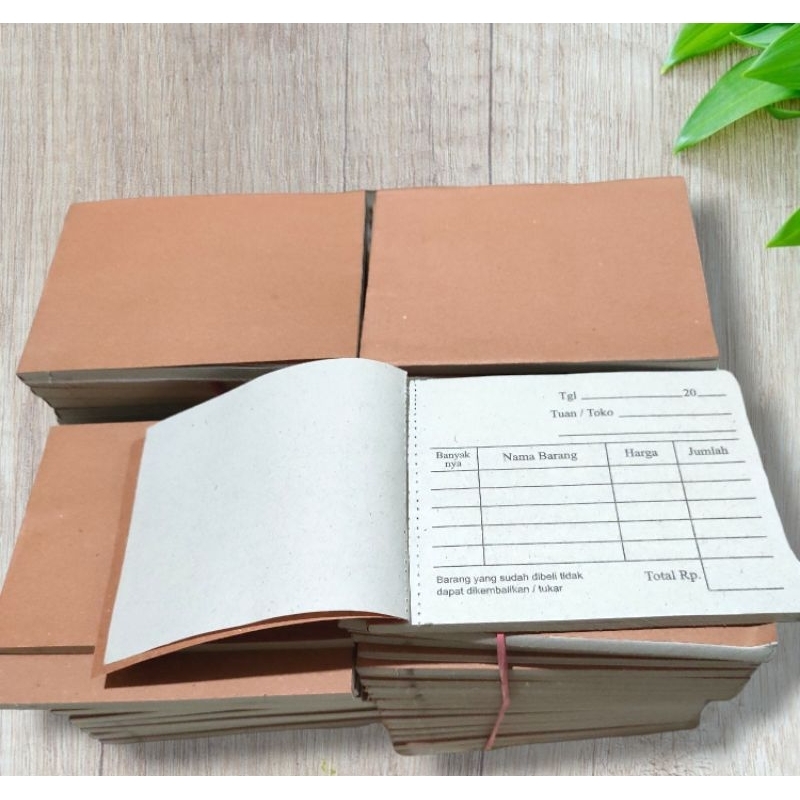 Jual NOTA MINI 1 PLY ISI 50 LEMBAR | Shopee Indonesia