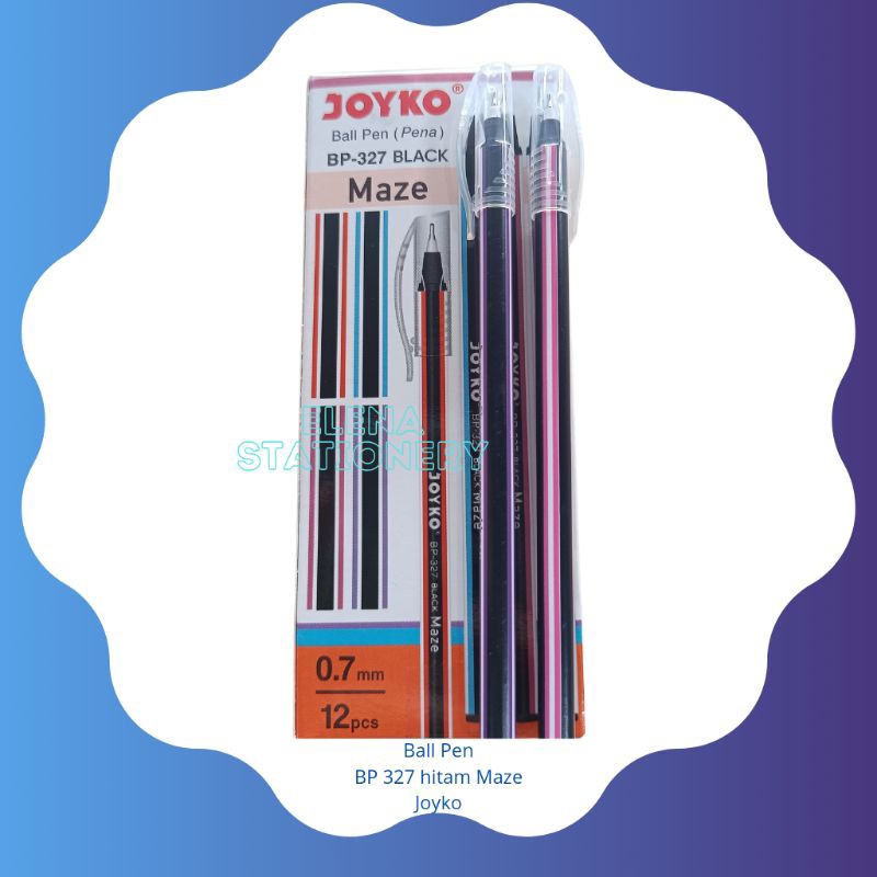 Jual pen joyko maze bp 327/ pen murah joyko / pen lilin medan/ballpoint ...
