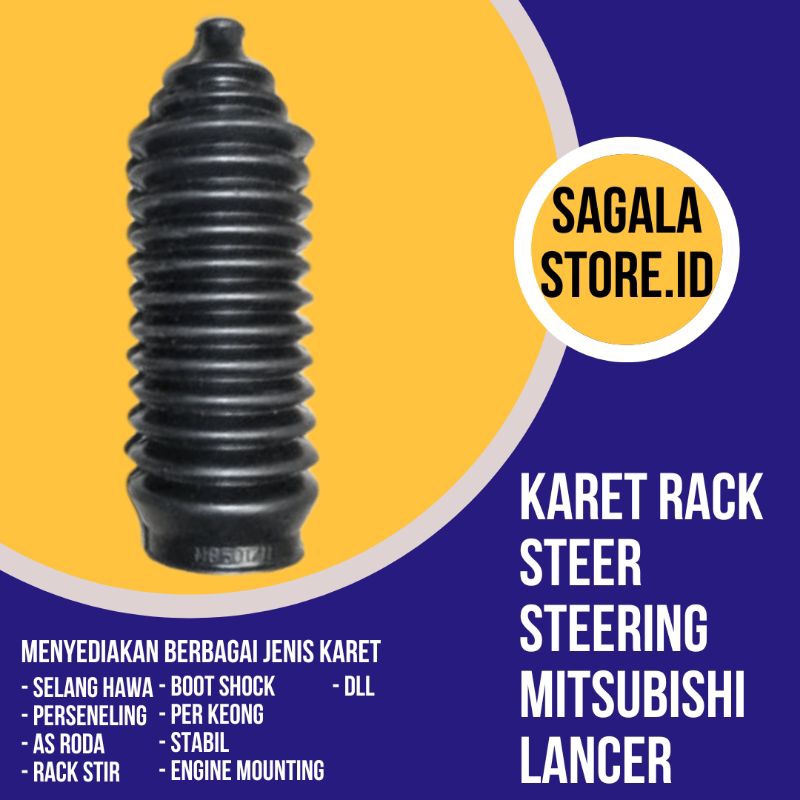 Jual karet boot rack steer steering rack end mitsubisi lancer | Shopee ...