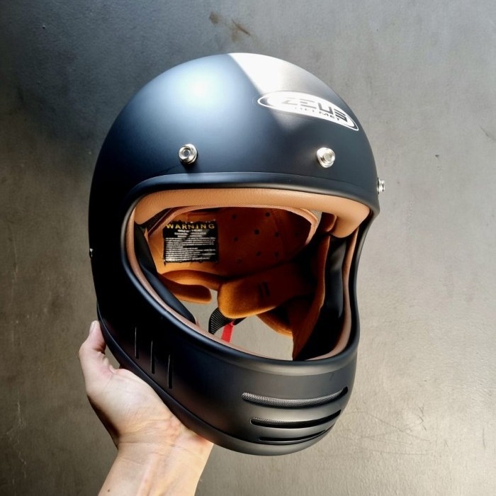 Jual Zeus ZS-816C Helm Full Face Cafe Racer Zeus 816C Helm Vintage Zs ...
