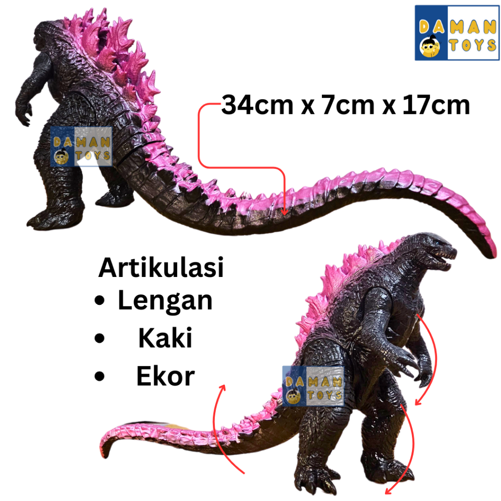 Jual Action Figure Godzilla Earth Mainan godzilla Kaiju Monster Gozila ...
