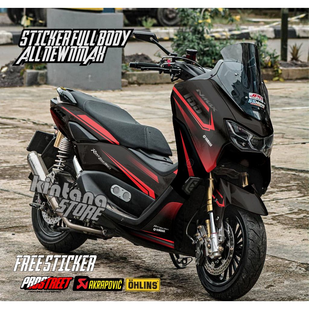 Jual Decal Stiker Motor Decal Nmax 2020 2021 2022 Modifikasi Variasi ...