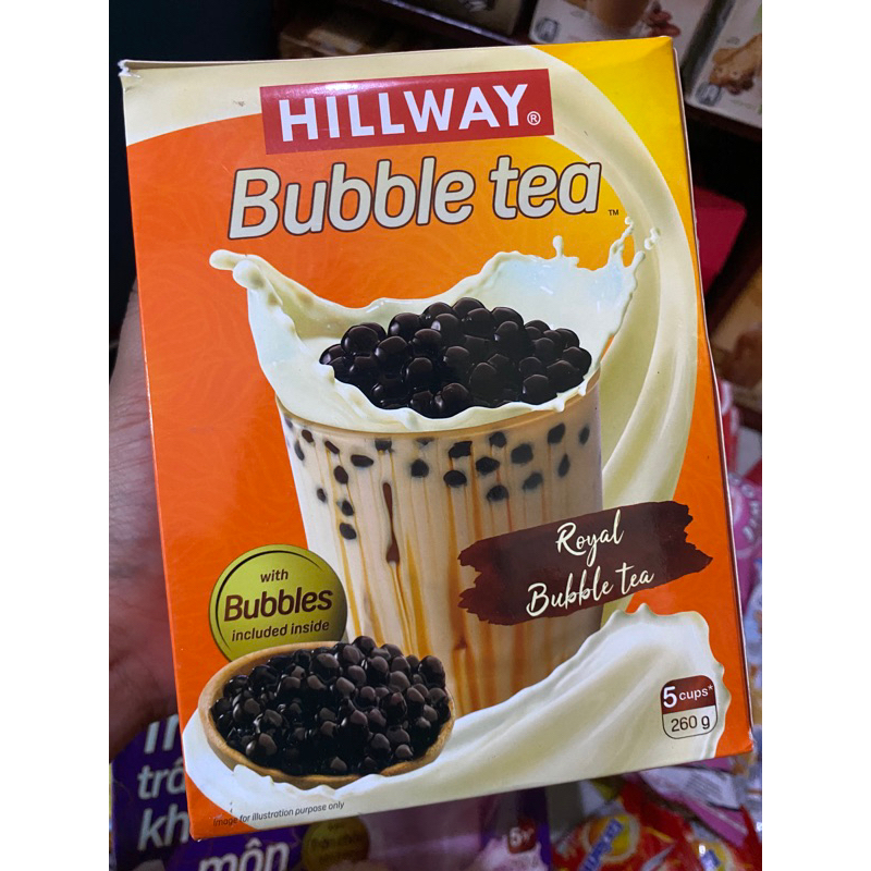 Jual minuman hillway bubble Tea box isi 5 | Shopee Indonesia