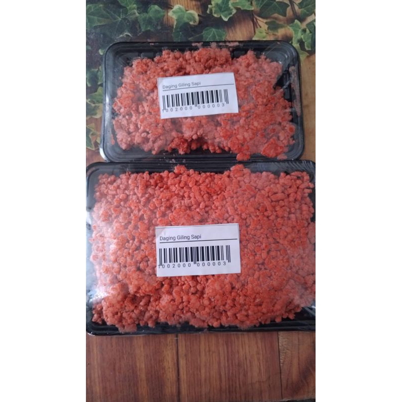 Jual daging giling halus ekonomis /DMM beef 500gr | Shopee Indonesia