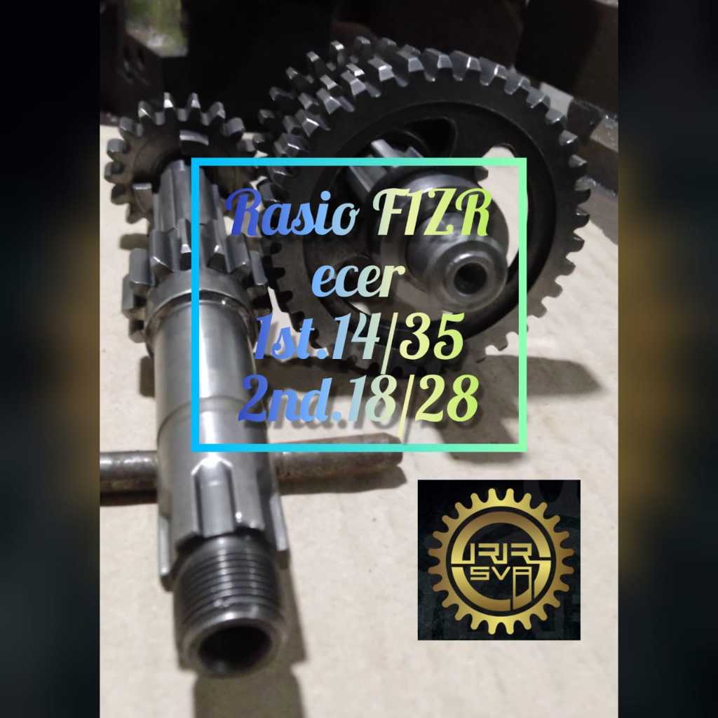 Jual Rasio Racing F1ZR FIZR FIZ R FORCE 1 Ecer Gigi 1 dan Gigi 2 dengan ...