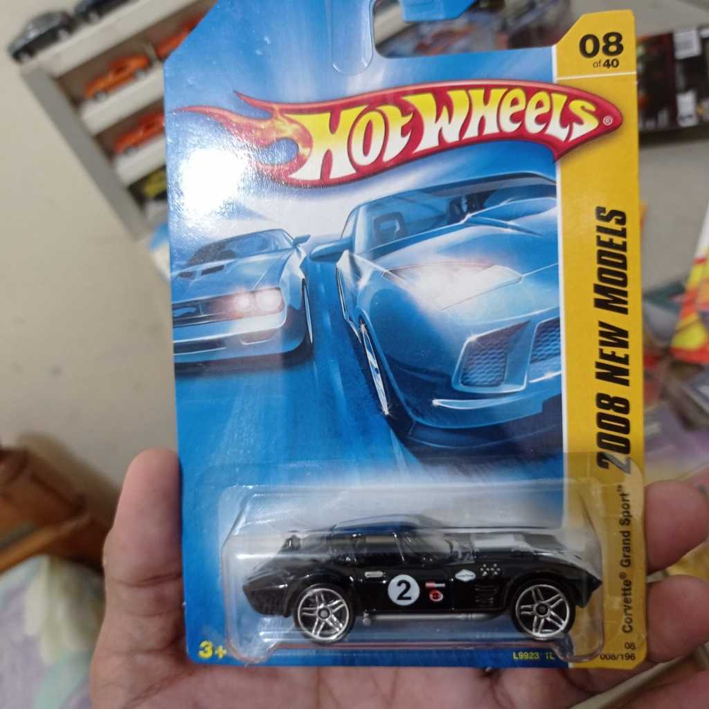 Jual Hotwheels first edition Corvette grand sport black muscle car ada ...