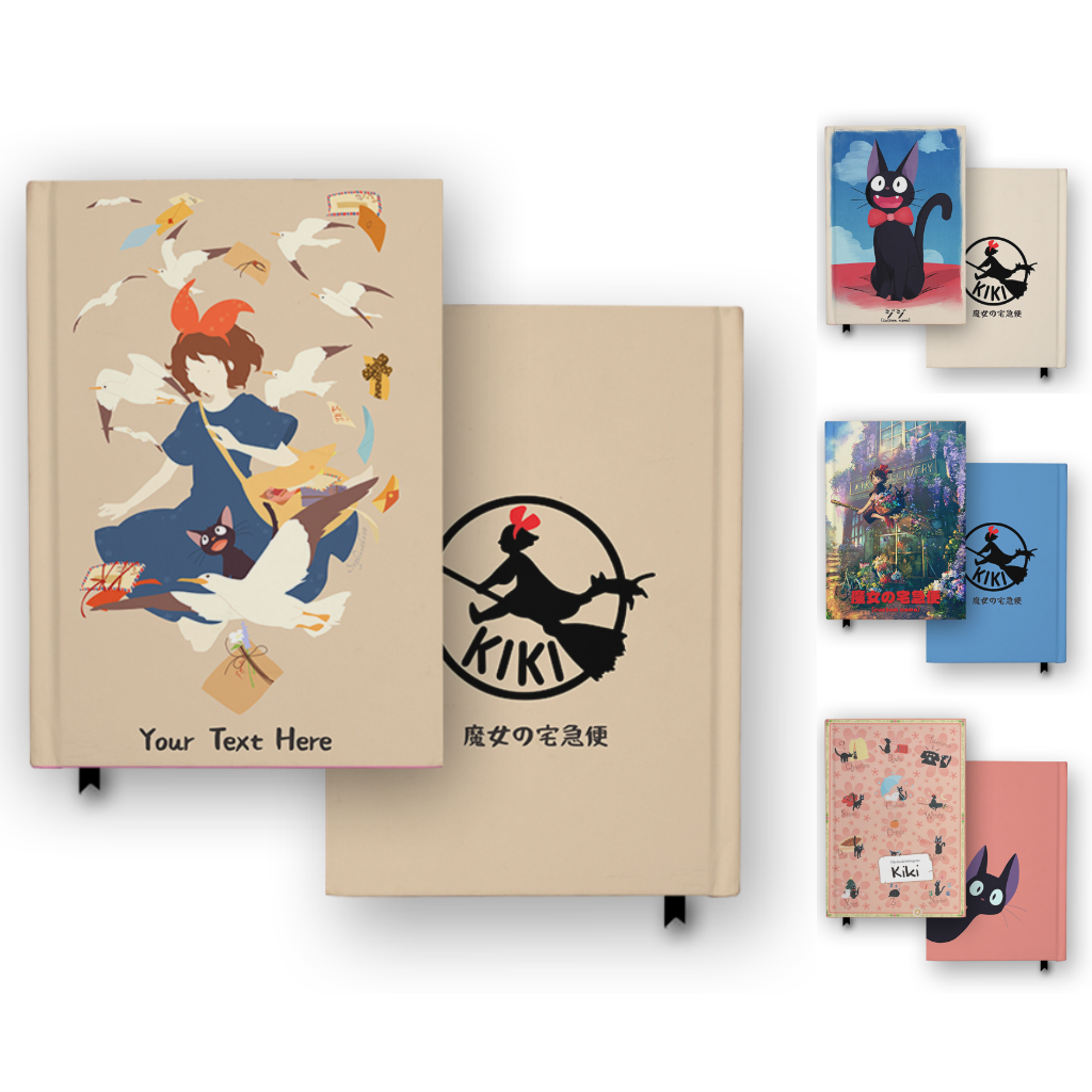 Jual Buku Catatan Notebook Kiki Delivery Service KHUSUS A6 POLOS Studio ...