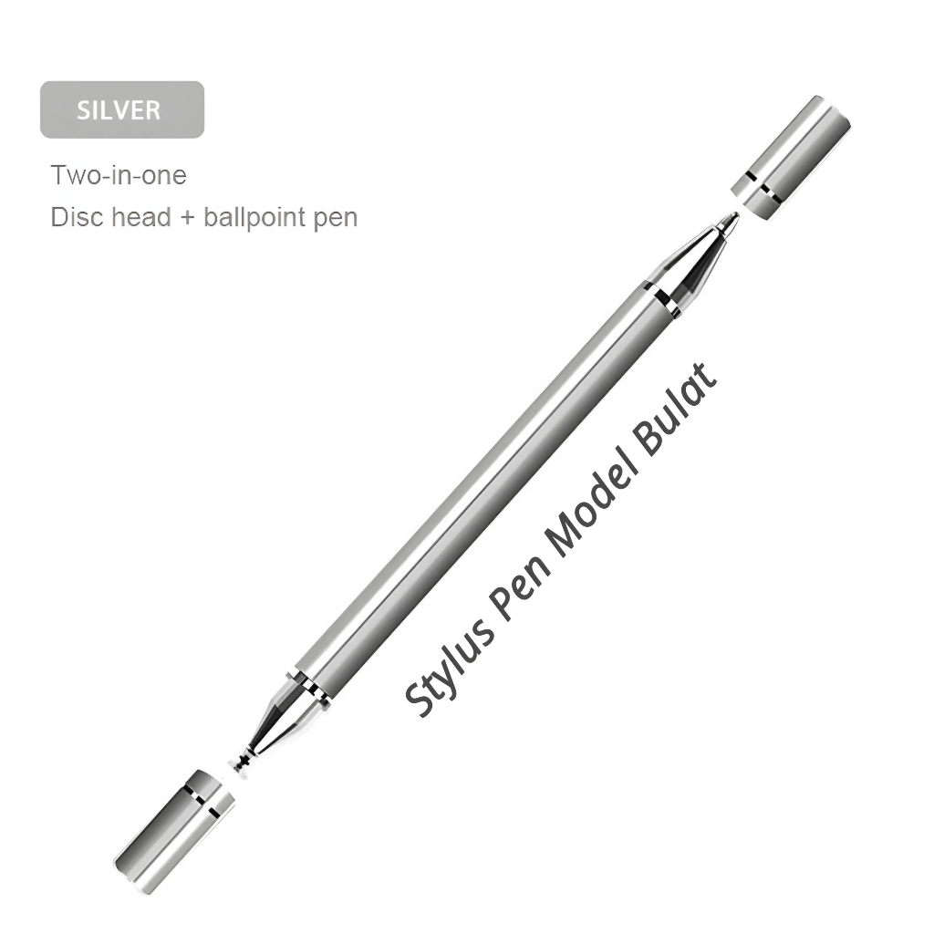 Jual Stylus Pen 2in1 Touch Pen Universal For Android iOS Tablet Pena ...