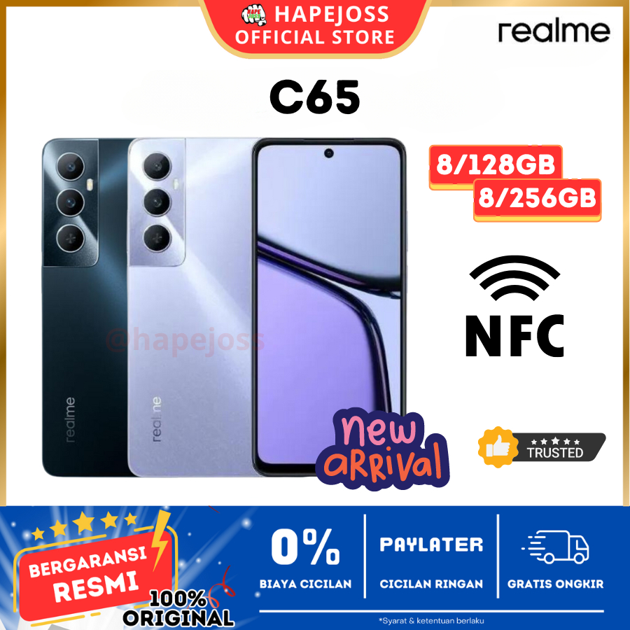 Jual Realme C65 NFC 8/128GB ANDROID | Shopee Indonesia