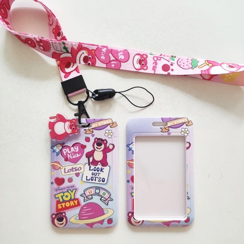 Jual ID Card Holder Name Tag Lanyard / Kalung Wadah Kartu Identitas ...