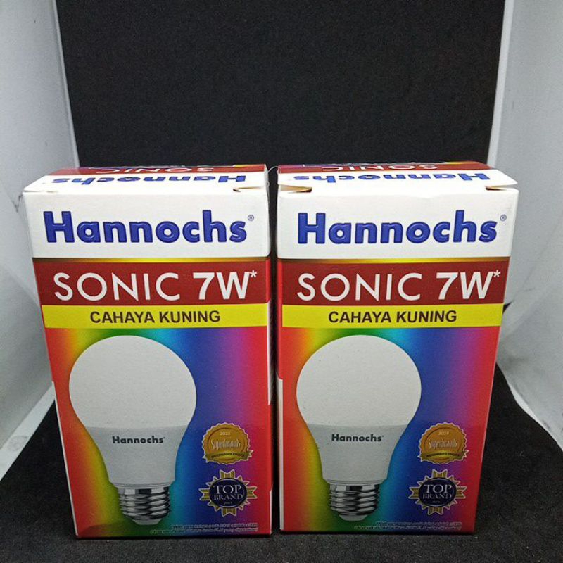 Jual Lampu LED Hannochs Sonic 7 Watt Kuning | Shopee Indonesia