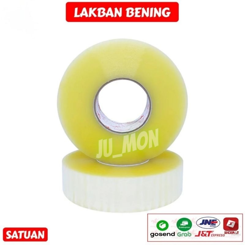 Jual Lakban Dus/ Opp Dus JUMBO ABC Bening 45mm x 500yard Full | Shopee ...