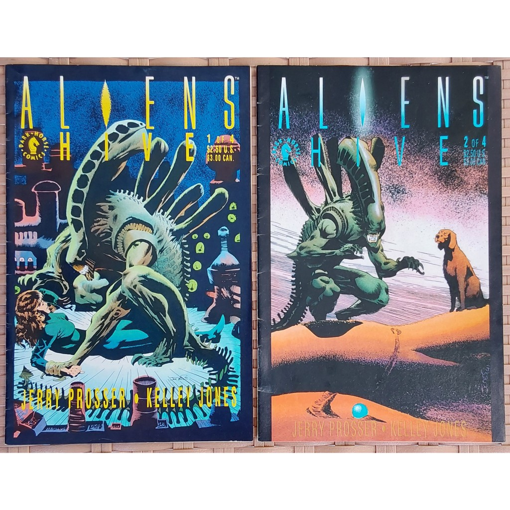 Jual Aliens Hive Comics #1 & #2, first printing, 1992, (English/buku ...