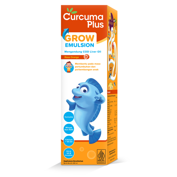 Jual CURCUMA PLUS GROW ORANGE 200ML | Shopee Indonesia