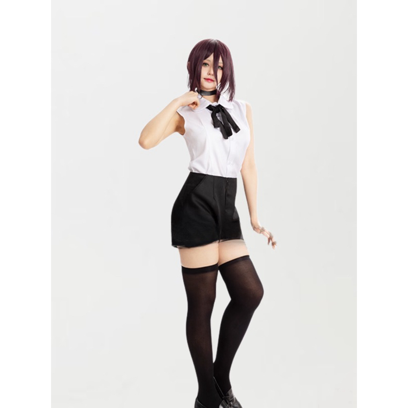 Jual 【Lolicos】Ready Reze Chainsaw Man Cosplay Costume Fullset Wig Anime ...