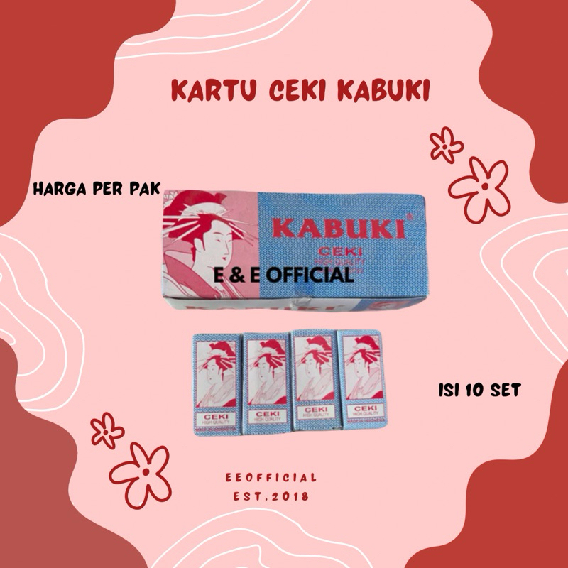 Jual KARTU CEKI KABUKI / PLAYING CARDS | Shopee Indonesia